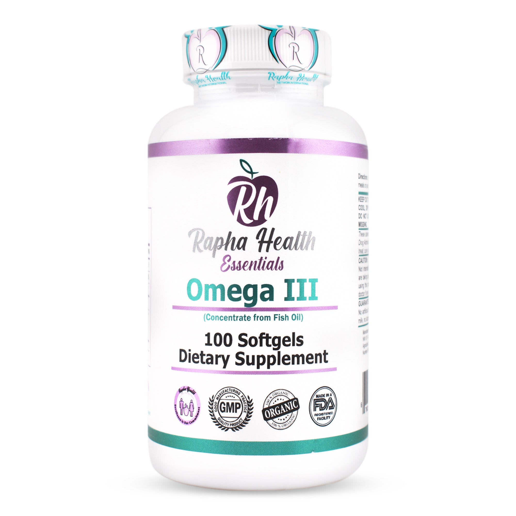 OMEGA 3 100 SOFTGETLS – Rapha Health