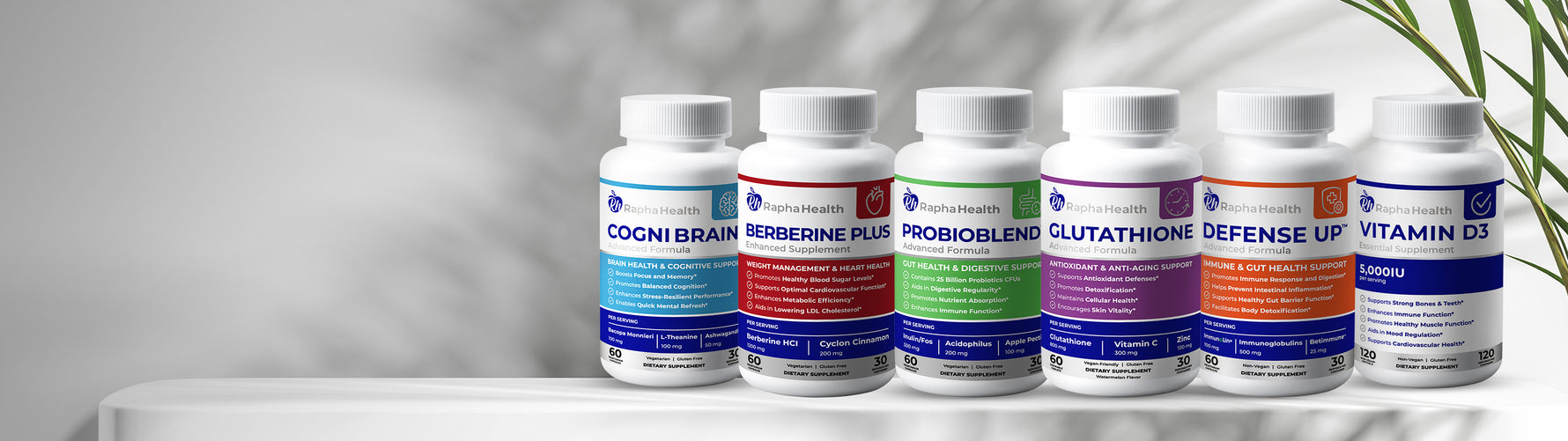 Rapha Health | Premium Natural Supplement | Best Health Supplements